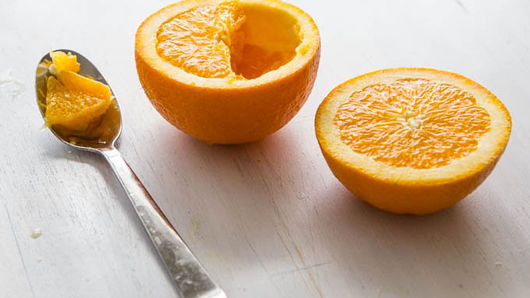 Orange Cinnamon Rolls Baked in Oranges Recipe - Tablespoon.com