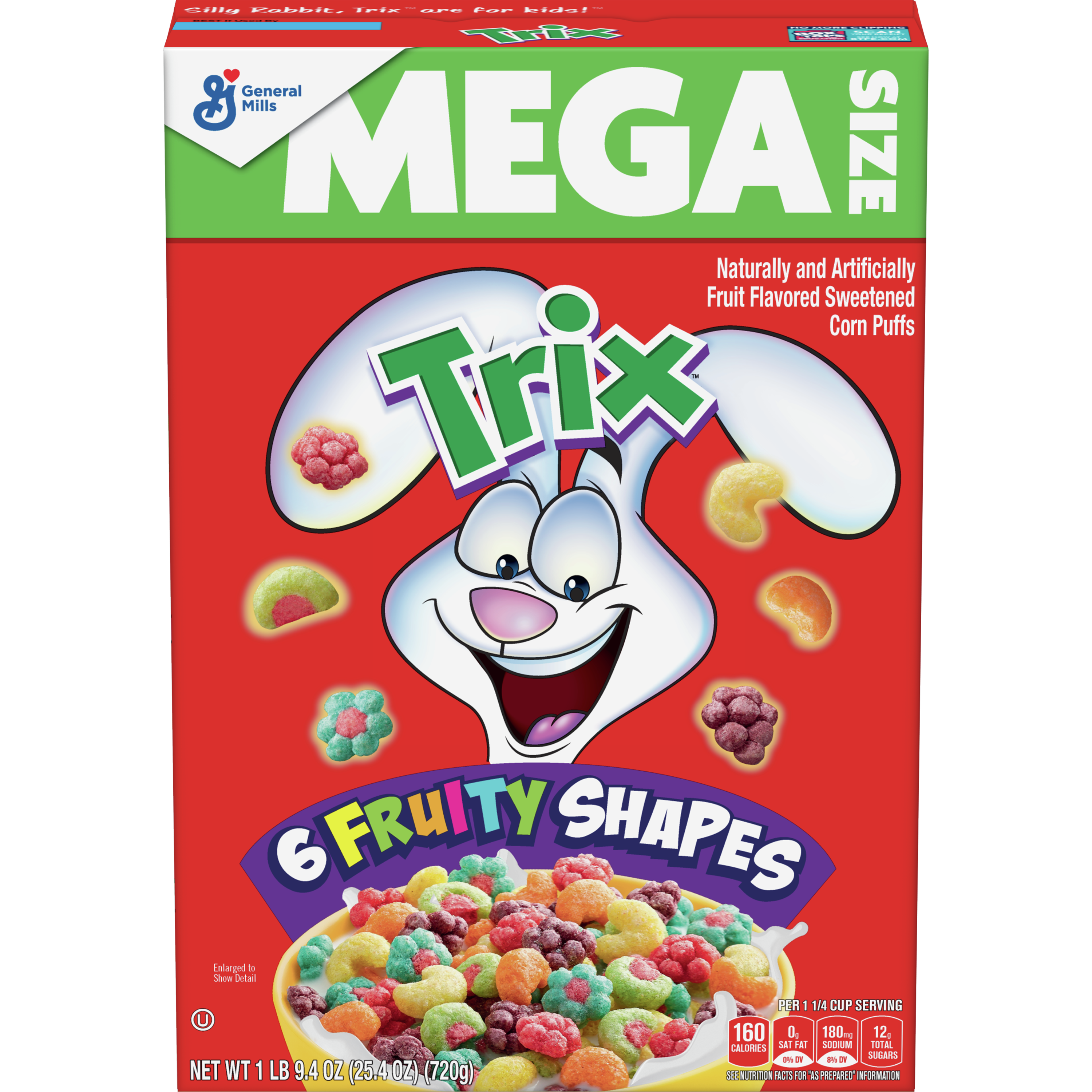 Trix Nutrition Facts