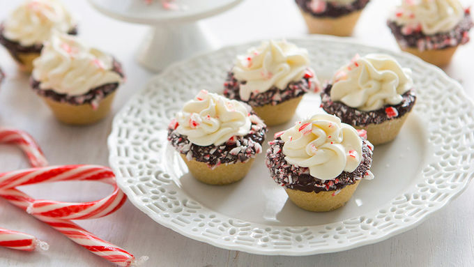 Boozy Candy Cane White Chocolate Mousse recipe - from Tablespoon!