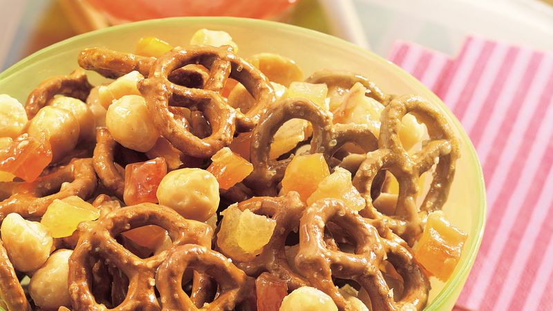 Tropical Honey Snack Mix Recipe - BettyCrocker.com