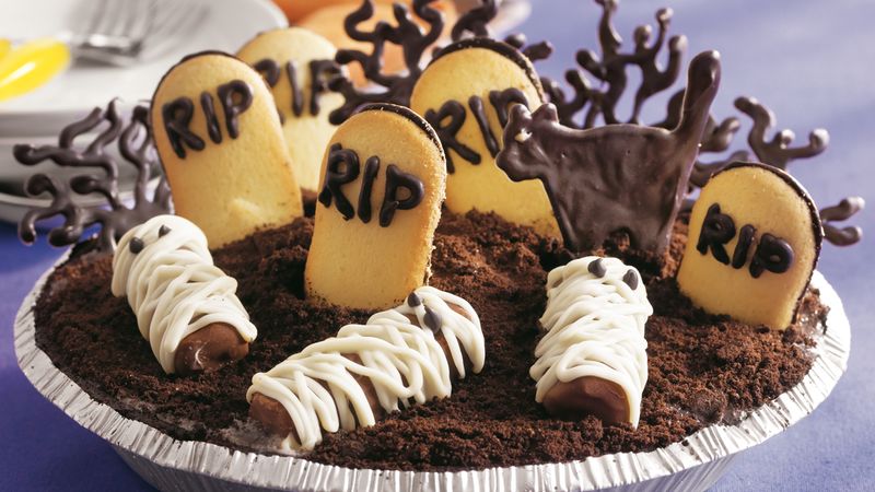 Graveyard Ice Cream Cookie Pie Recipe - Pillsbury.com