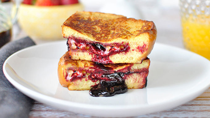 PB and J French Toast Recipe - Tablespoon.com