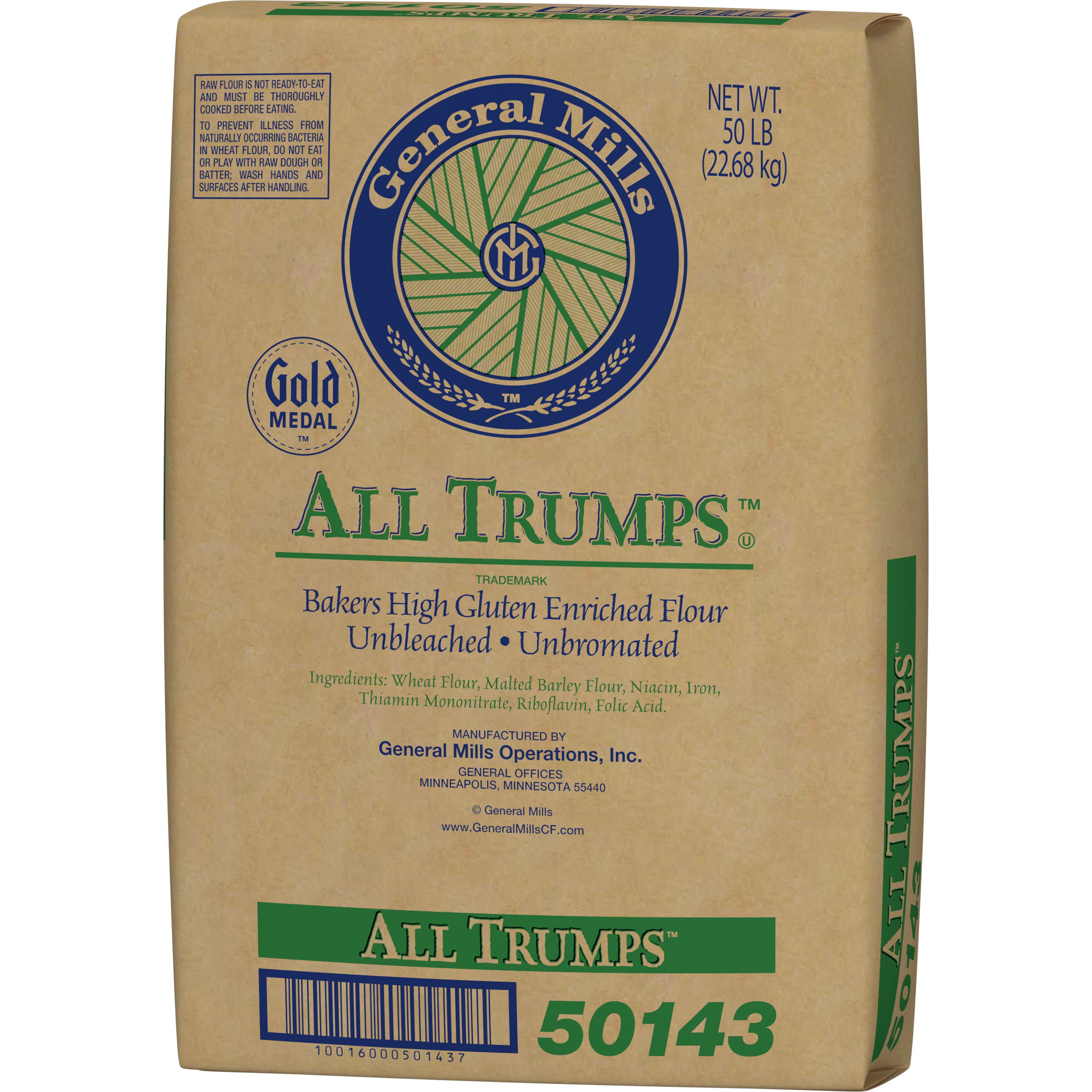 "Wholesale Flour - All Trumps™ High Gluten Unbleached | General Mills ...