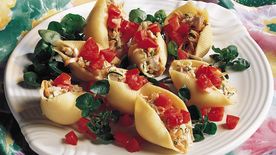 Stuffed Tuna Shells Recipe - BettyCrocker.com