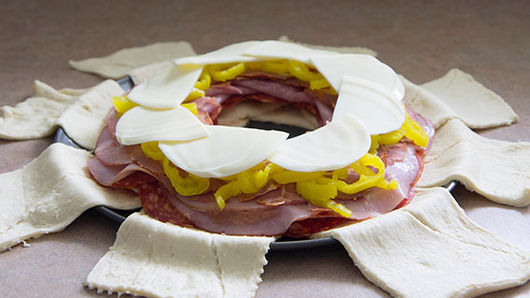 Spicy Italian Crescent Ring recipe from Pillsbury.com