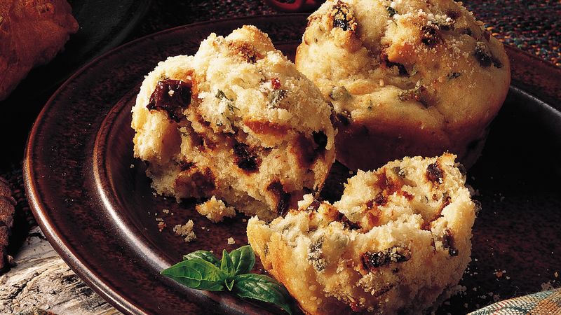 Sun-Dried Tomato Muffins Recipe - BettyCrocker.com