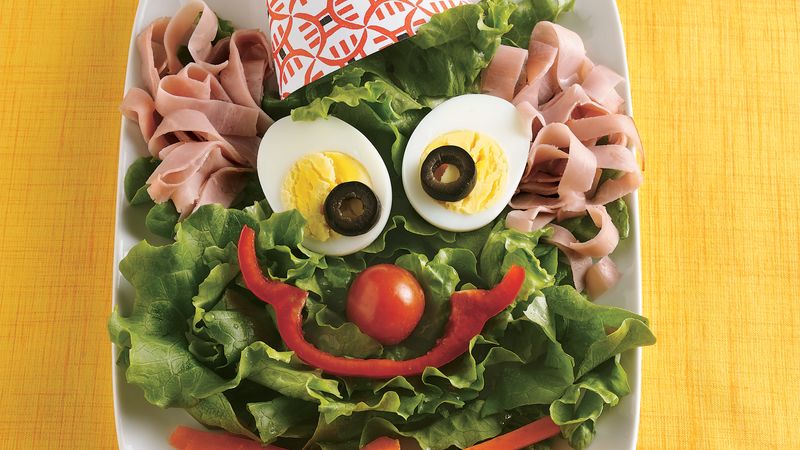 Clown Face Salad Recipe - Pillsbury.com