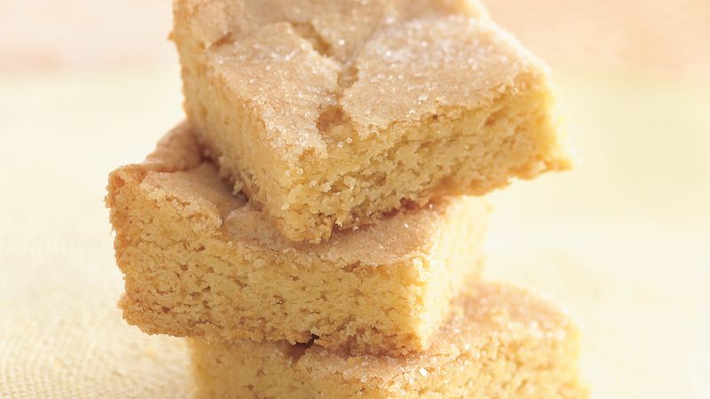 Triple-Ginger Bars Recipe - BettyCrocker.com