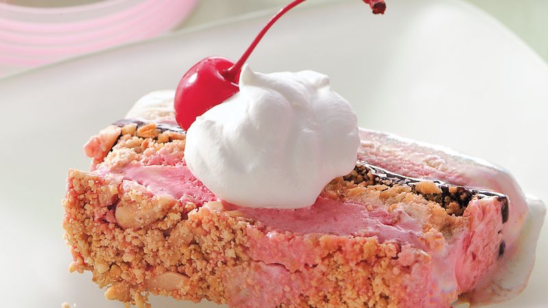 Spumoni Sundae Slices Recipe - BettyCrocker.com