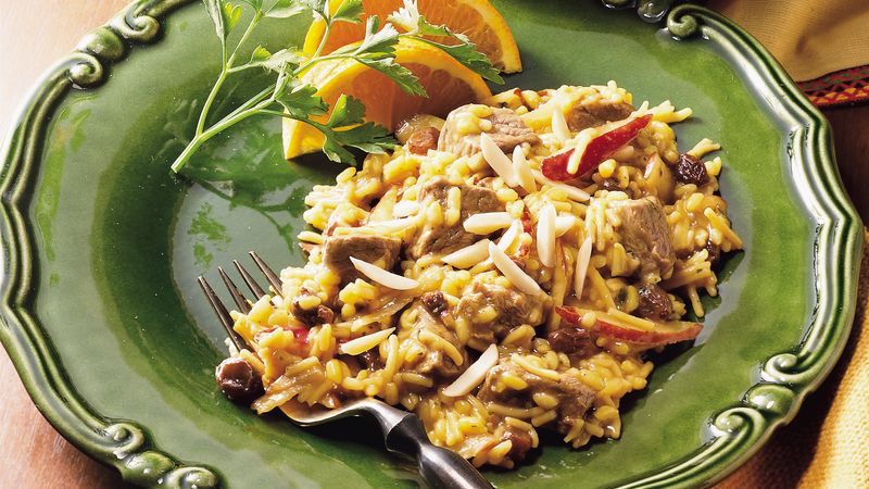 Moroccan Lamb and Rice Recipe - Pillsbury.com