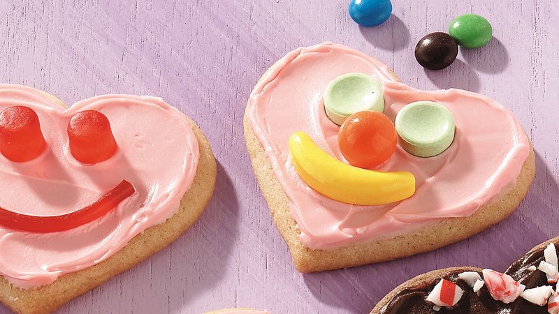 Sweetheart Face Cookies Recipe - Pillsbury.com
