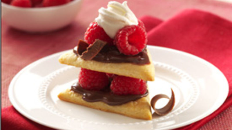 Raspberry Napoleons Recipe - Pillsbury.com