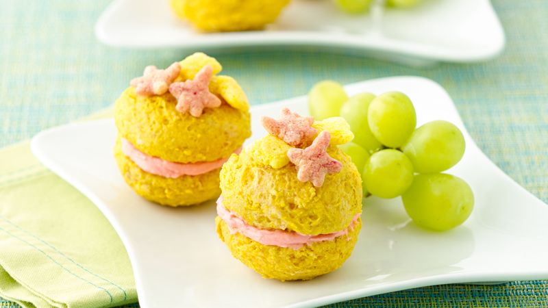 SpongeBob Whoopie Pancake Pies Recipe - BettyCrocker.com