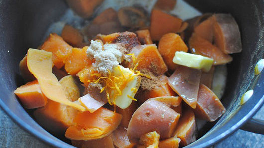 Maple-Orange Mashed Sweet Potatoes Recipe - Tablespoon.com