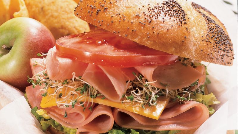 Honey-Mustard Ham Stacks Recipe - BettyCrocker.com