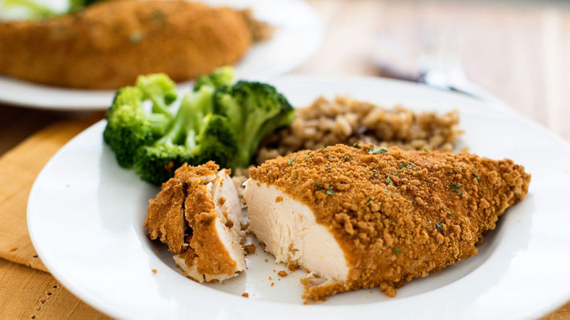 Fiber One™ Oven-Fried Chicken Recipe - Pillsbury.com