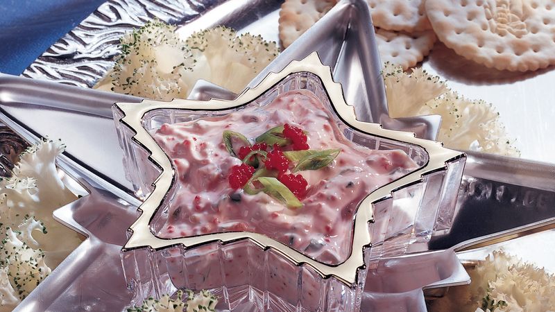 Red Caviar Dip Recipe - BettyCrocker.com