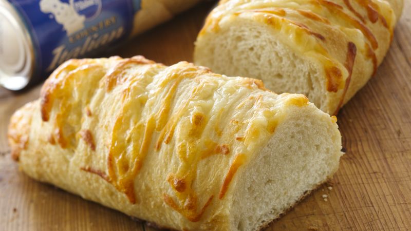 Stuffed Mozzarella Garlic Bread Recipe - Pillsbury.com
