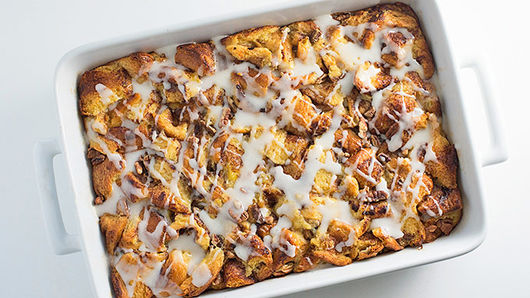 Cinnamon Roll Bread Pudding Recipe - Tablespoon.com
