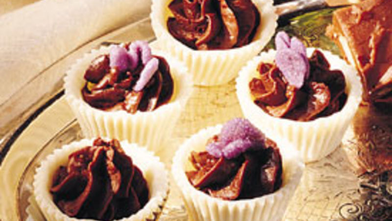 Praline Truffle Cups Recipe - BettyCrocker.com
