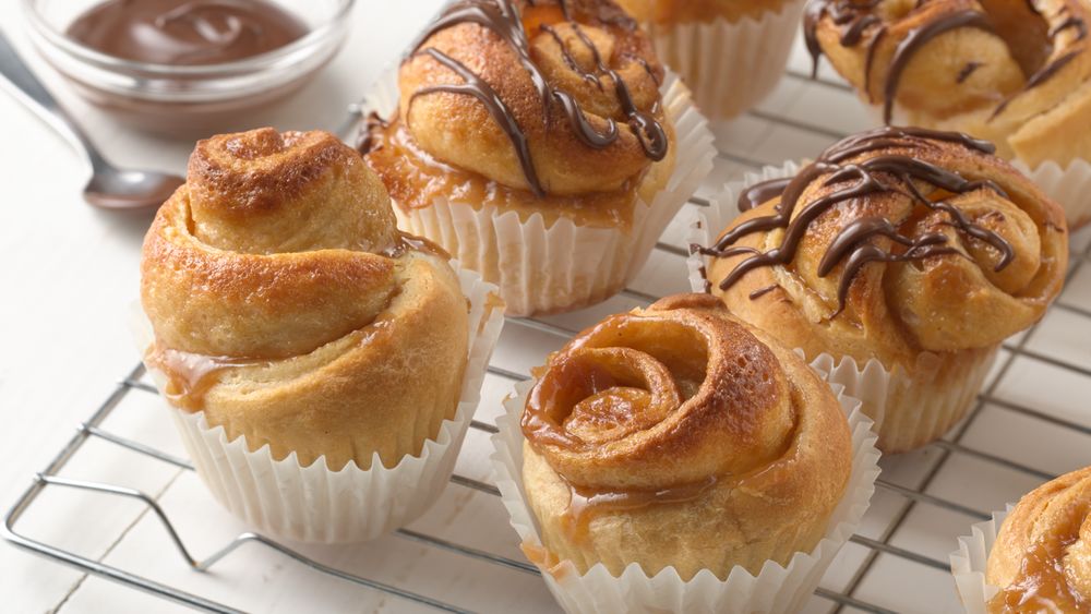 Peanut Butter Caramel Sticky Rolls Recipe - Pillsbury.com