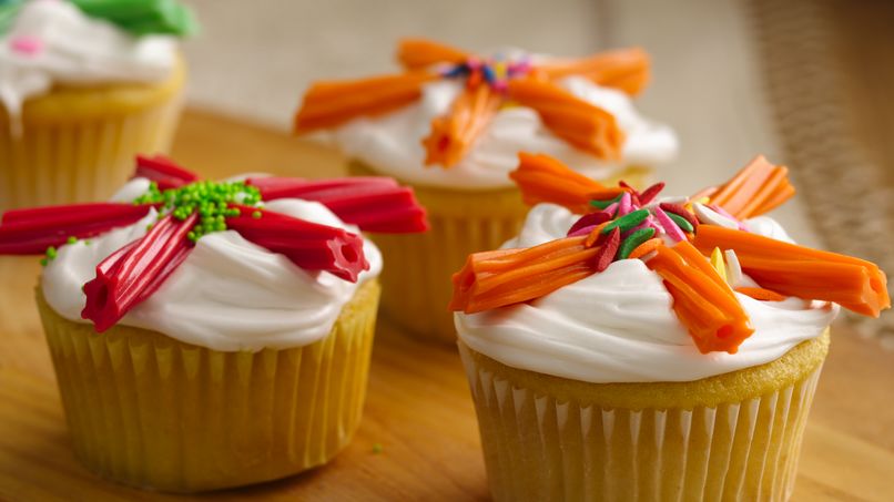 Receta de Panquecitos Primavera | QueRicaVida.com