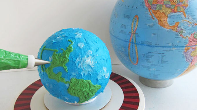 Earth Cake with Rock Candy Core Recipe - Tablespoon.com