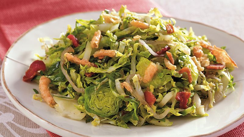 Shredded Brussels Sprouts Sauté Recipe - BettyCrocker.com