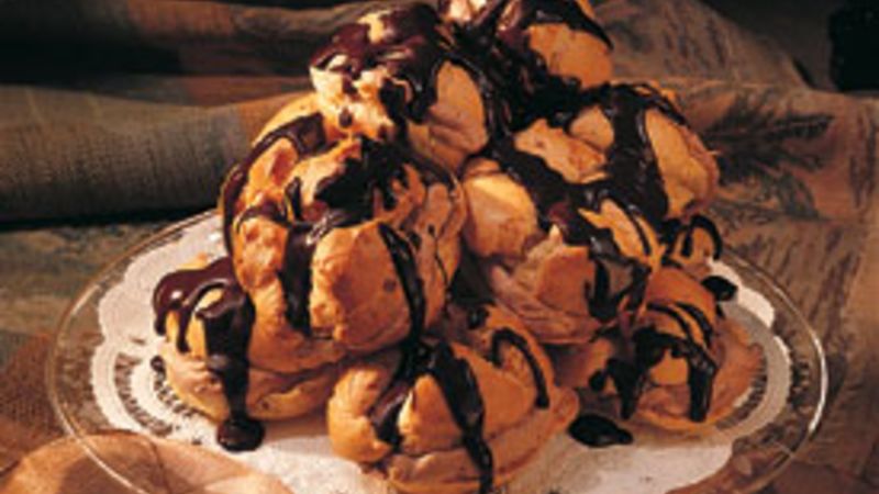 Orange-Chocolate Puffs Recipe - BettyCrocker.com