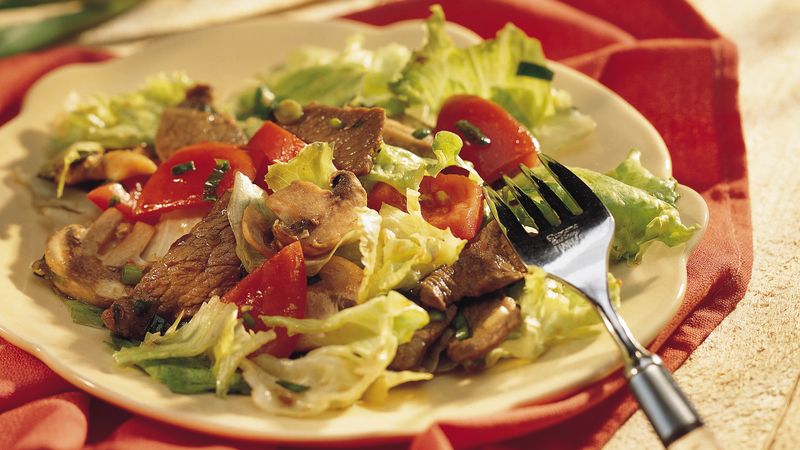 Spicy Beef Salad Recipe - BettyCrocker.com