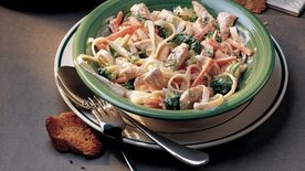 Turkey Pasta Primavera Recipe - BettyCrocker.com
