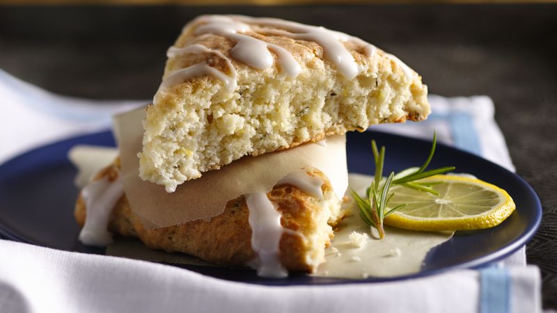 Rosemary-Lemon Cream Scones Recipe - BettyCrocker.com