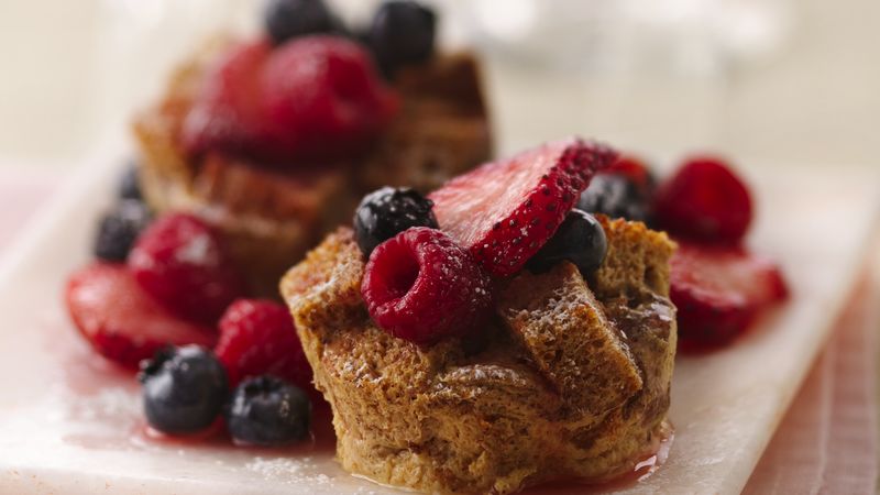 Berry French Toast Stratas Recipe - BettyCrocker.com