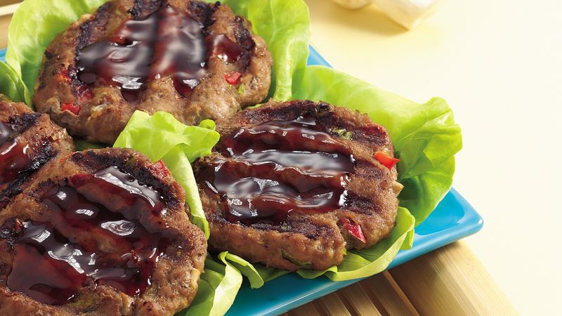 Grilled Asian Turkey Patties Recipe - BettyCrocker.com