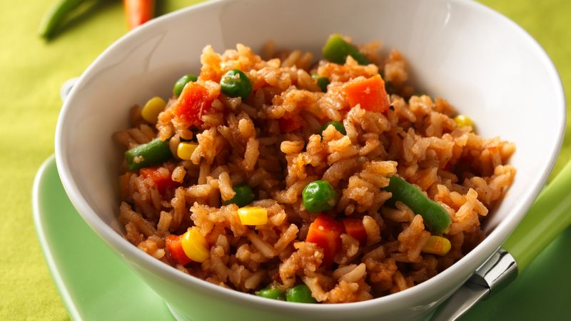 Garden-Style Red Rice Recipe - BettyCrocker.com
