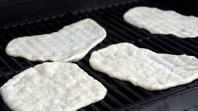 Mini Grilled Pizzas Recipe - Tablespoon.com
