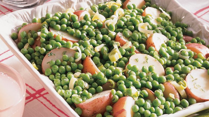 Minted Potatoes, Peas and Leeks Recipe - Pillsbury.com