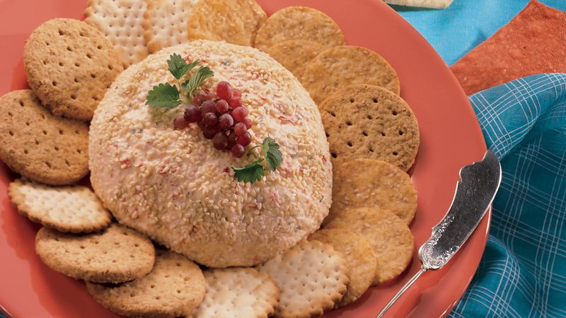 Three-Cheese Spread Recipe - Pillsbury.com