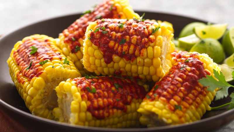 Achiote Corn-on-the-Cob Recipe - Tablespoon.com