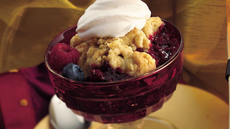 Merry Berry Cobbler Recipe - BettyCrocker.com