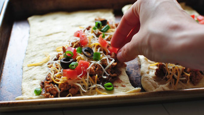 Taco Crescent Calzones Recipe - Tablespoon.com
