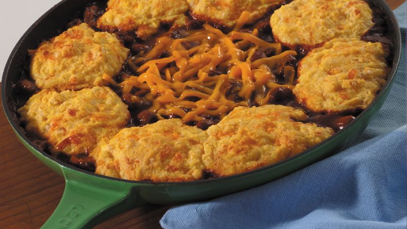 Easy Chili Skillet Bake Recipe - BettyCrocker.com