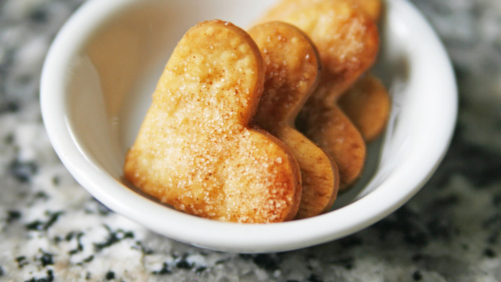 Easy Sweet-or-Savory Heart Crackers recipe from Pillsbury.com