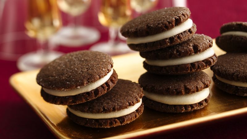 Chocolate Gingerbread Sandwich Cookies Recipe - Pillsbury.com