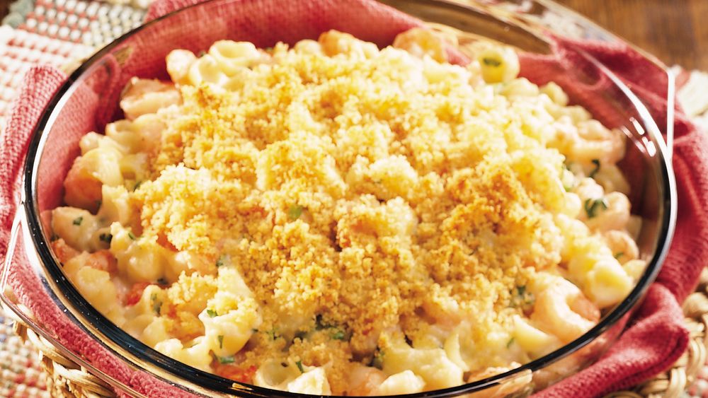 Creamy Shrimp and Shell Pasta recipe from Pillsbury.com