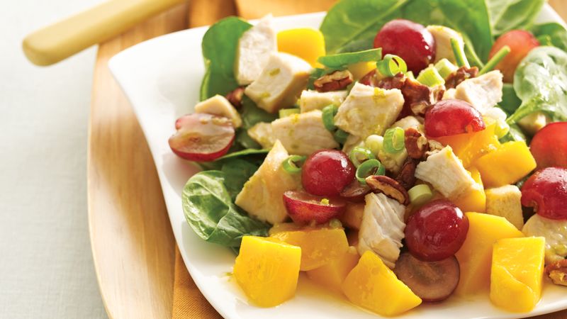 Gingered Chicken and Fruit Salad Recipe - BettyCrocker.com