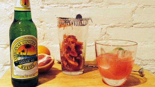Blood-Orange Ginger-Beer Cocktail Recipe - Tablespoon.com