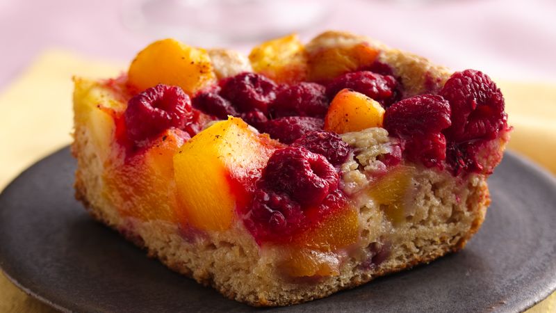 Mango-Raspberry Cobbler Recipe - BettyCrocker.com