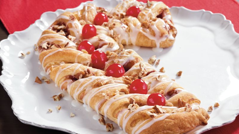 Candy Cane Strudel Recipe - BettyCrocker.com