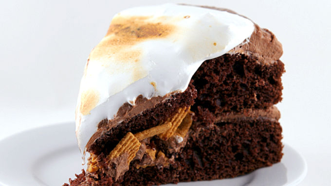 I Want S'more Cake Recipe - Tablespoon.com